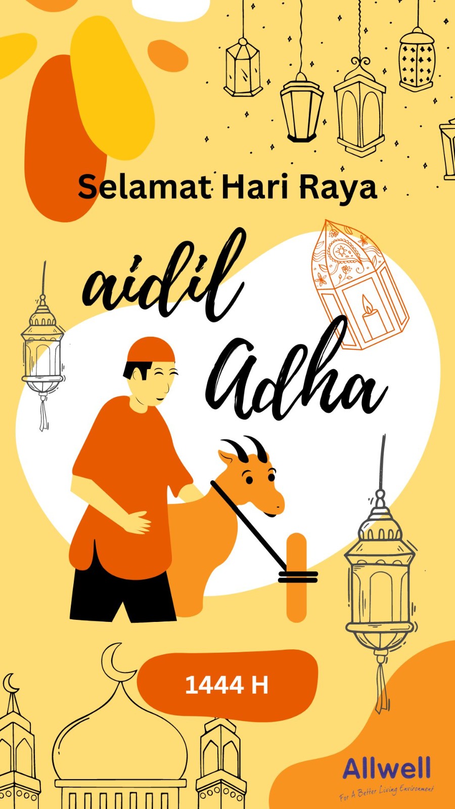 Selamat Hari Raya Haji – New Allwell Pest & Cleaning Sdn Bhd